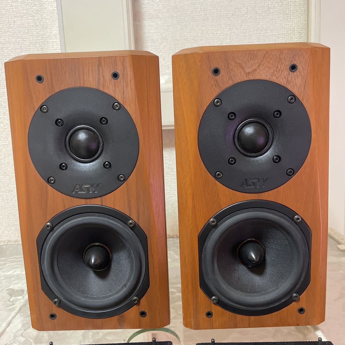 Yahoo!オークション - ASW OPUS M / 06 ペア 2wayブックシェルフスピー...