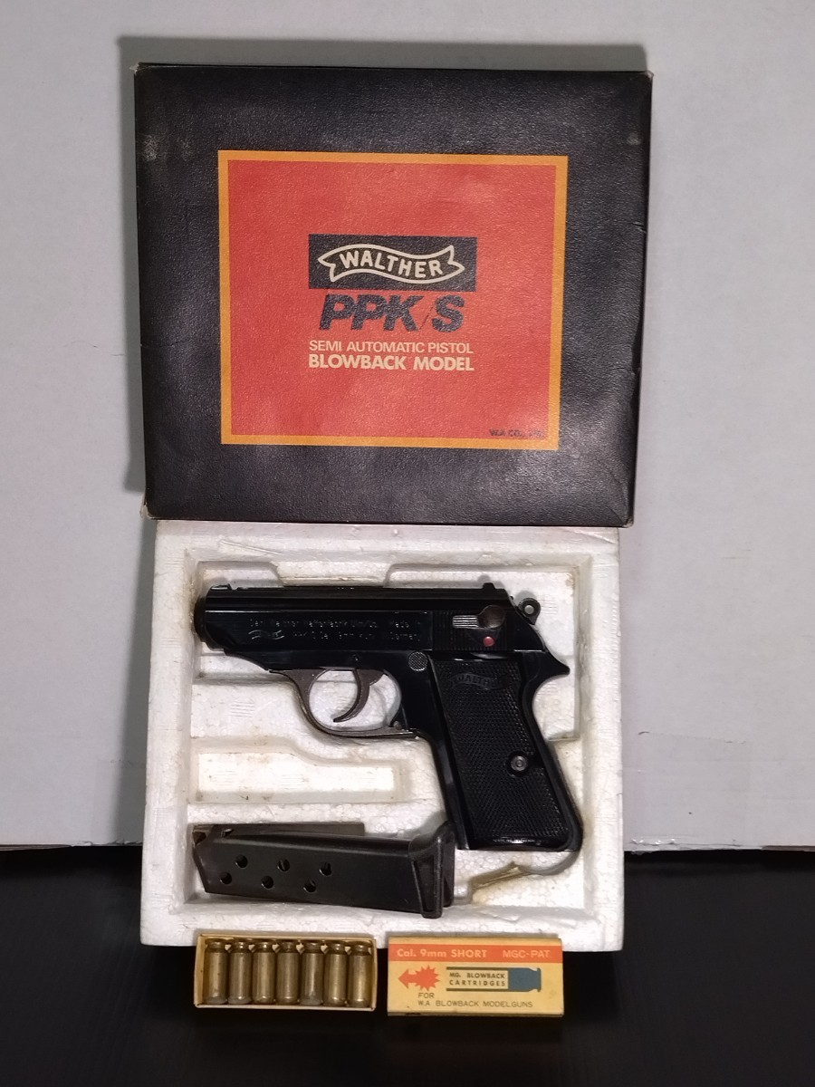 Yahoo!オークション - MGC WA WALTHER PPK/S ウェスタンアームズ ワル...