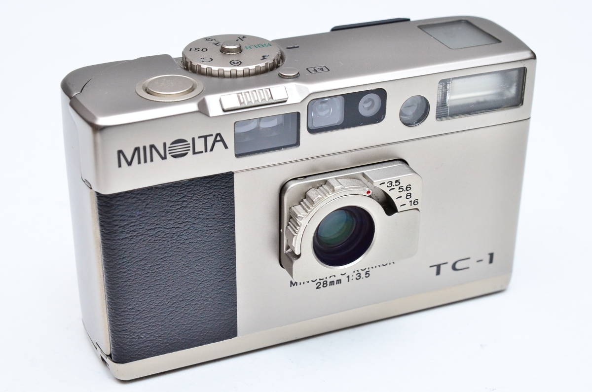 MINOLTA TC-1 G-ROKKOR 28mm F3.5 美品 MINOLTA TC-1 G-ROKKOR 28mm F3.5 美品