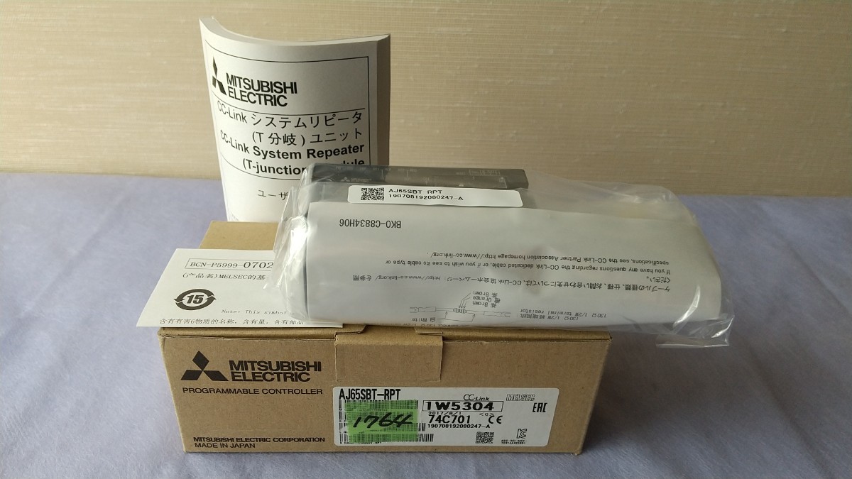 Yahoo!オークション - MITSUBISHI ELECTRIC AJ65SBT-RPT(1764)（未使用...