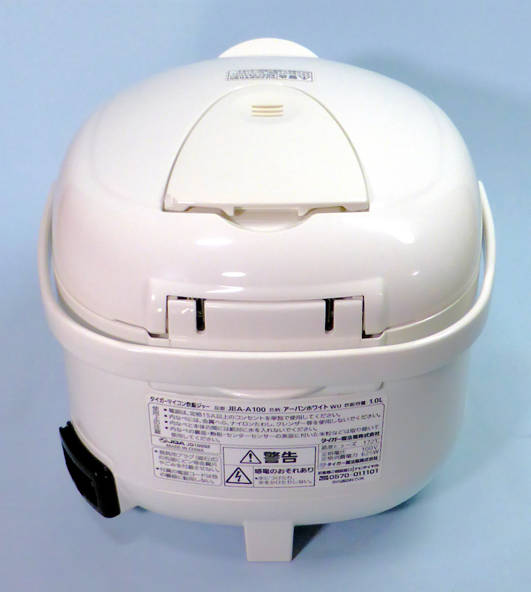 Yahoo!オークション - TIGER/タイガー/マイコン炊飯ジャー/JBA-A100-WU...