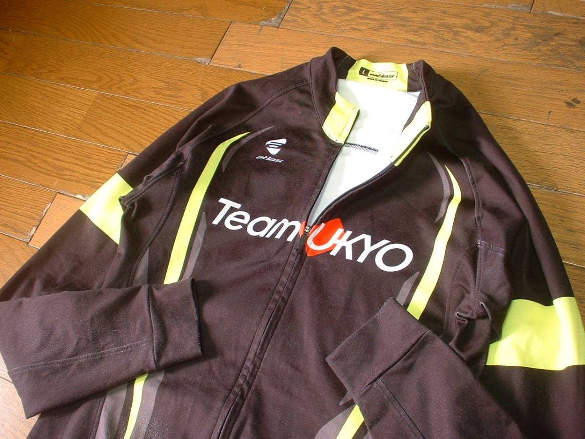 Yahoo!オークション - TEAM UKYOレーシングサイクルジャージLチーム右...