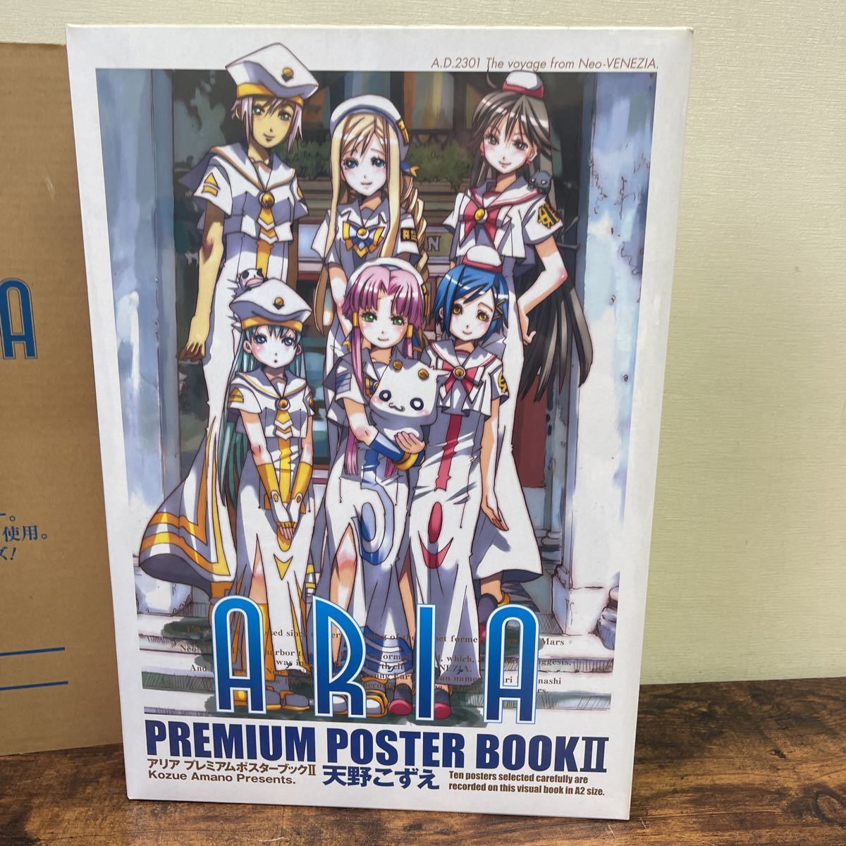 代購代標第一品牌－樂淘letao－ARIA プレミアムポスターブック2 天野こずえ 未開封品