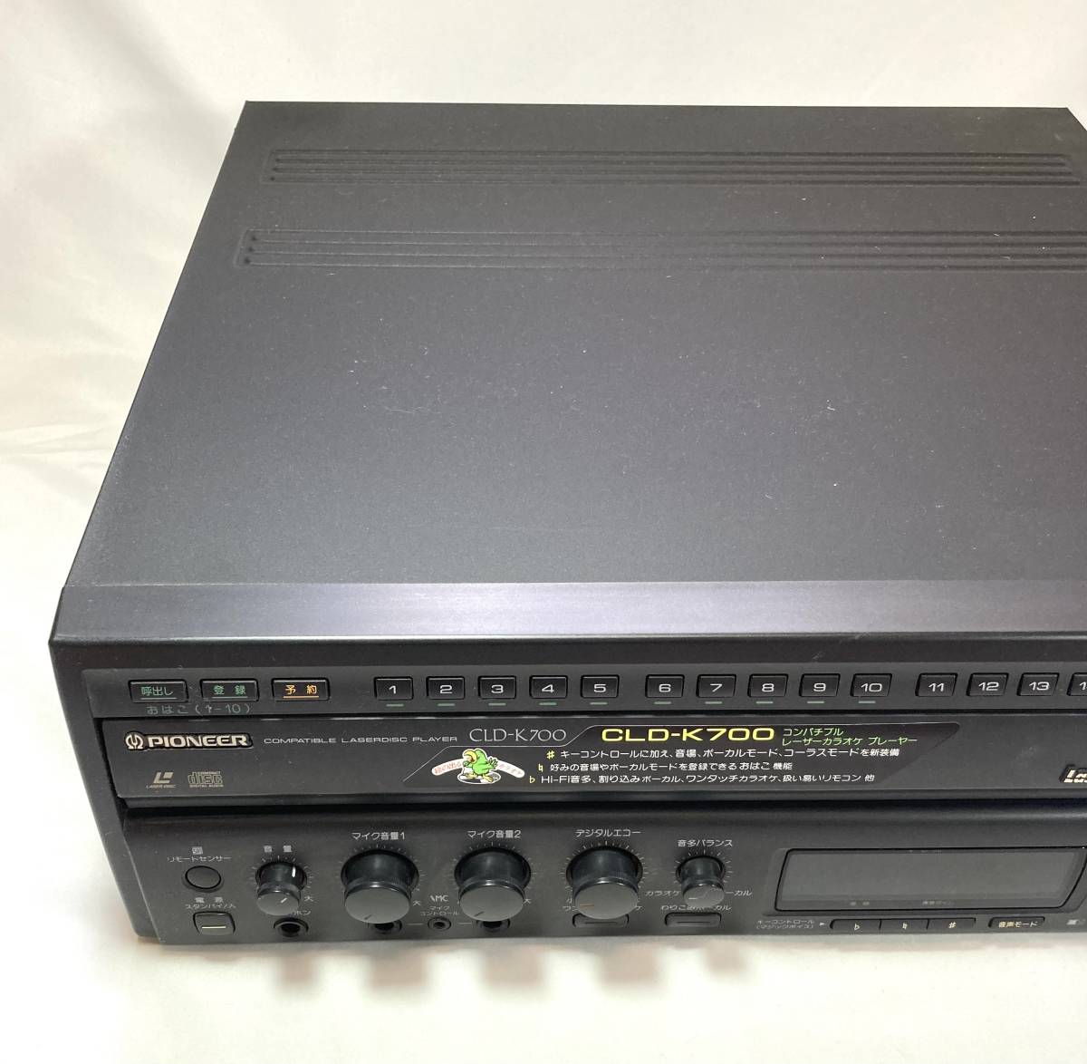 代購代標第一品牌－樂淘letao－【再生可能】PIONEER パイオニア LDプレーヤー CLD-K700 カラオケレーザーディスクプレーヤー