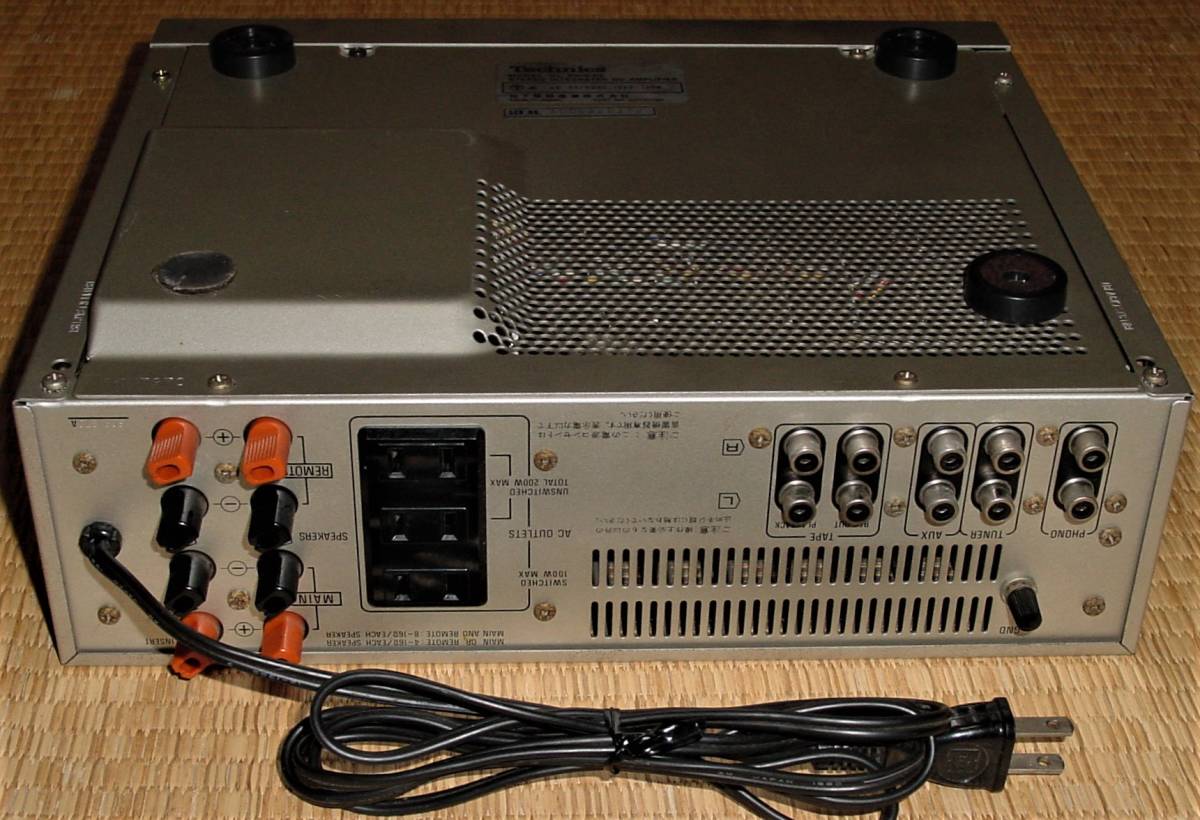 Yahoo!オークション - Technicsのコンサイスコンポ用アンプ SU-C03 中...