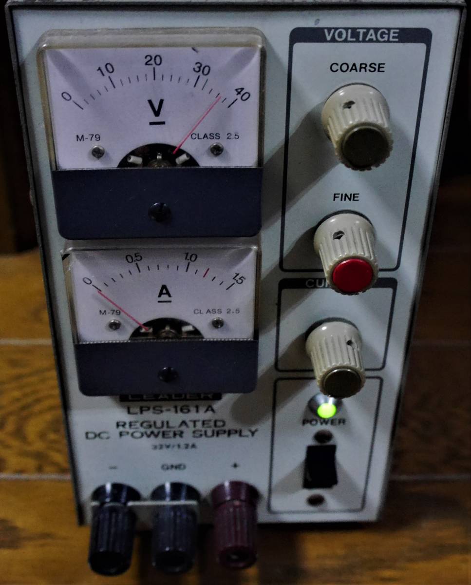Yahoo!オークション - リーダーLEADERの安定化電源 LPS-161A 中古(取引...