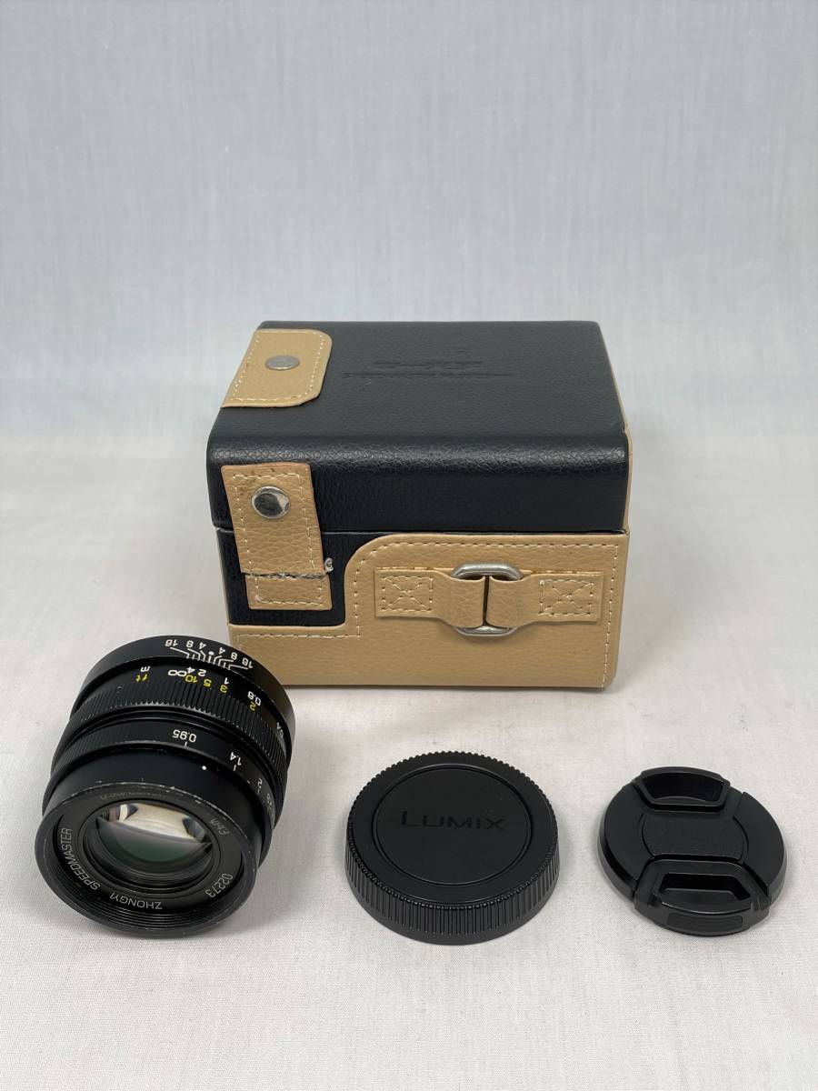 代購代標第一品牌-樂淘letao-★☆超希少 中一光学 Speedmaster 25mm F0 95 マイクロフォーサーズ用 ☆★