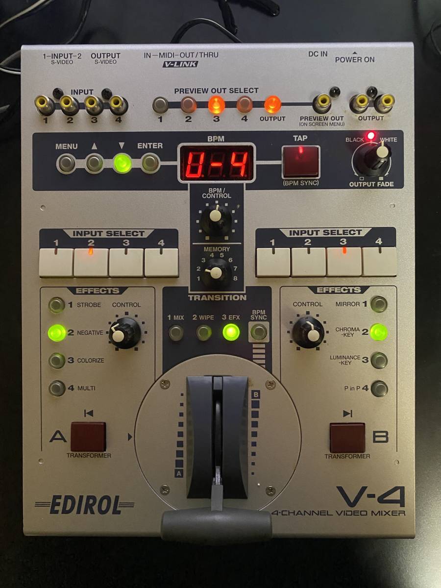 Yahoo!オークション - Roland EDIROL V-4 ビデオミキサースイッチャーV...