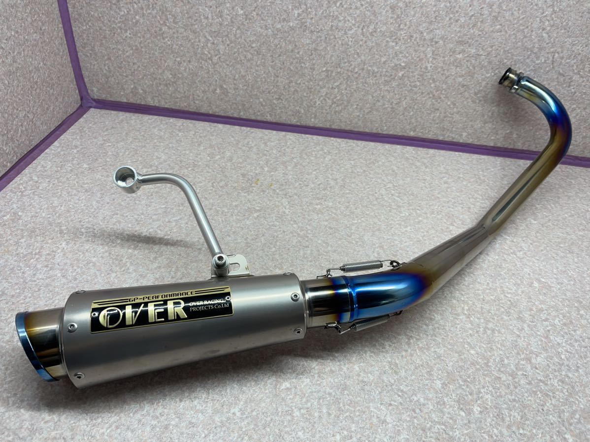 モンキー125 JB02 使用 OVER チタン GPパフォーマンス マフラー ワンオーナー車 1895km 武川 ダックス125 ハンターカブ グロム(マフラー本体（社外）)｜売買された ...