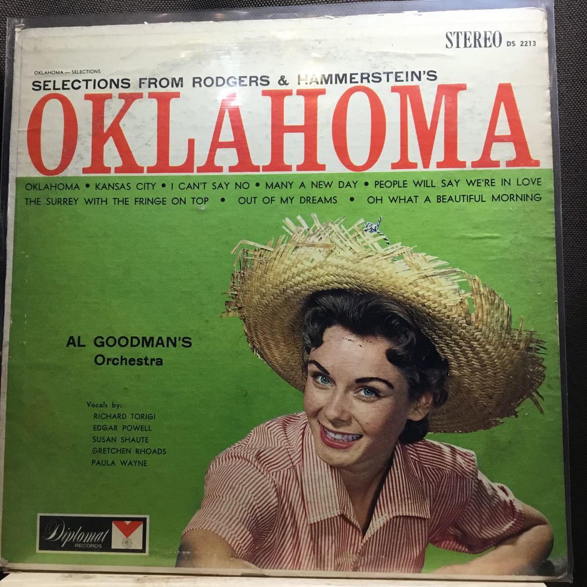 Yahoo!オークション - LP USオリジナル盤MONO AL GOODMAN / OKLAHOMA D...
