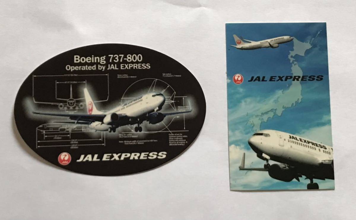 Yahoo!オークション - JAL EXPRESS B737-800 ステッカー