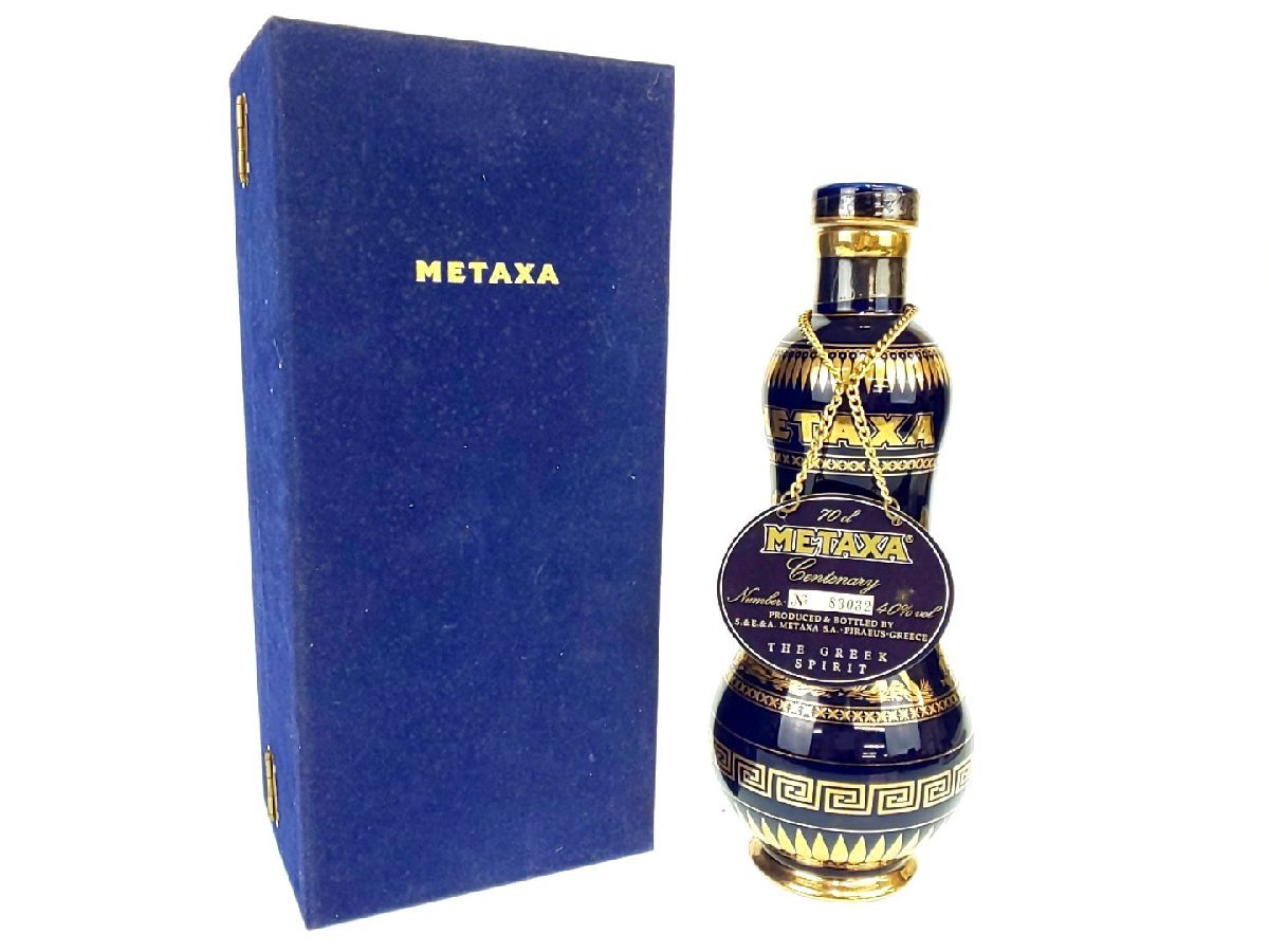 Yahoo!オークション - 古酒 METAXA メタクサ CENTENARY センテナリー ...