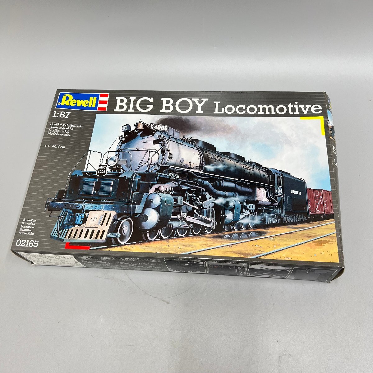 代購代標第一品牌－樂淘letao－ [4] Revell レベル 1/87 BIG BOY Locomotive 蒸気機関車 プラモデル 5/052604t