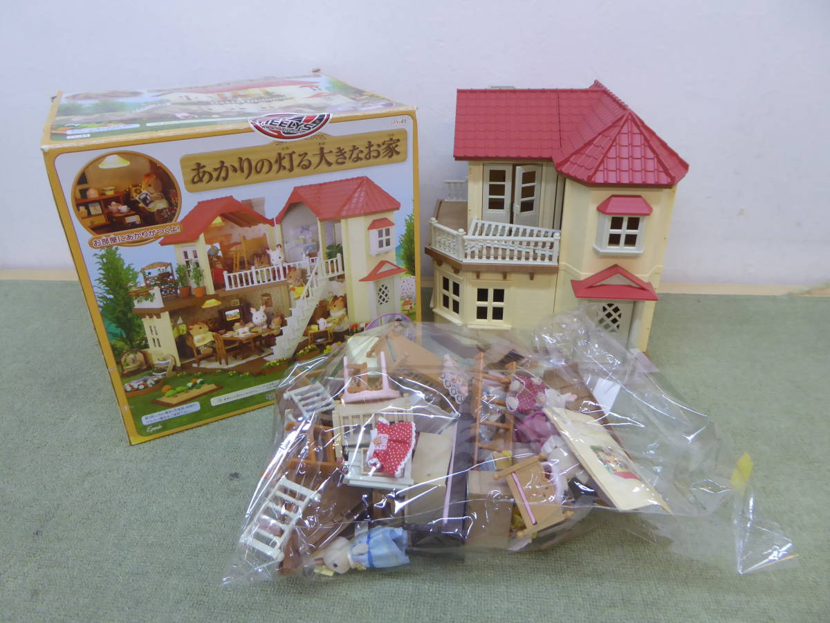 Yahoo!オークション - 103-K29) 現状品 シルバニアファミリー 家 家具 ...