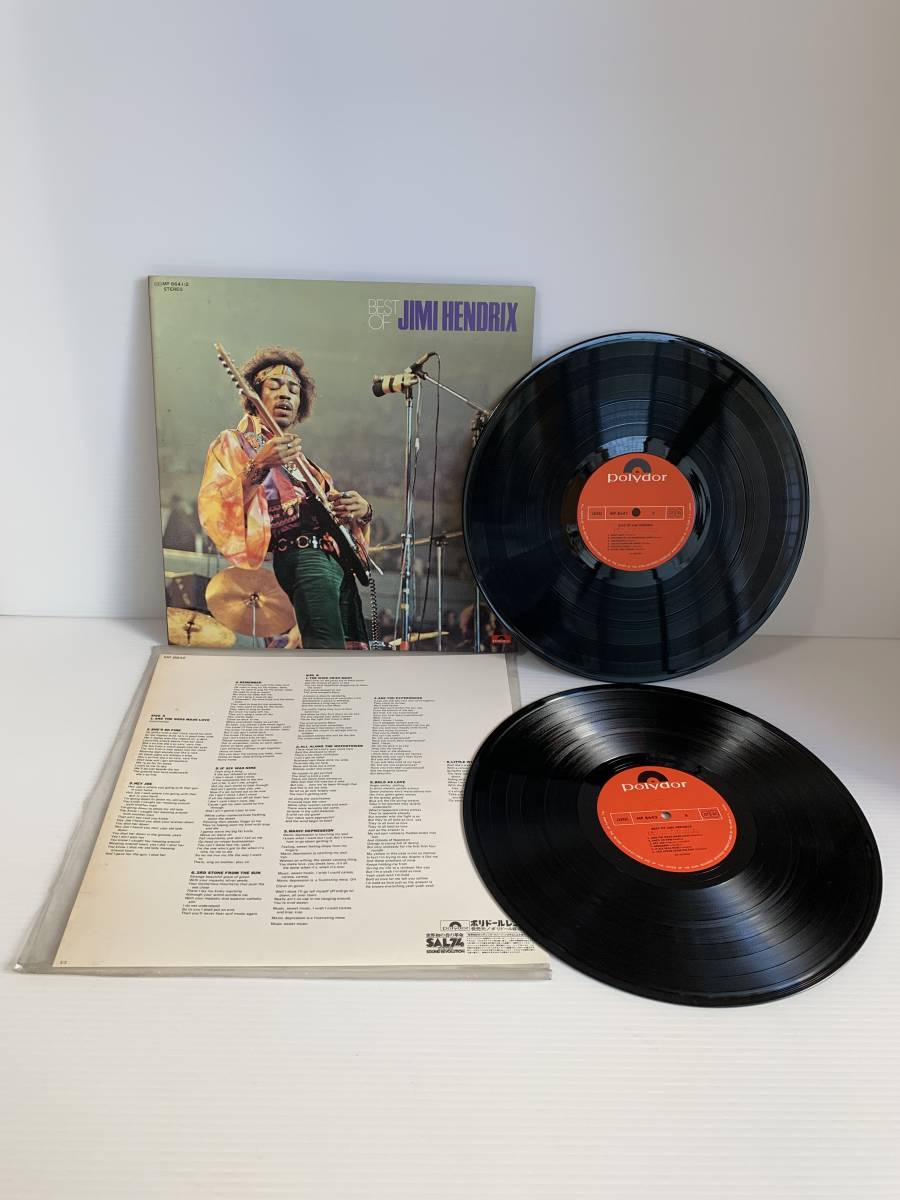 Yahoo!オークション - B054 美盤2枚組LPレコード JIMI HENDRIX/ジミー...