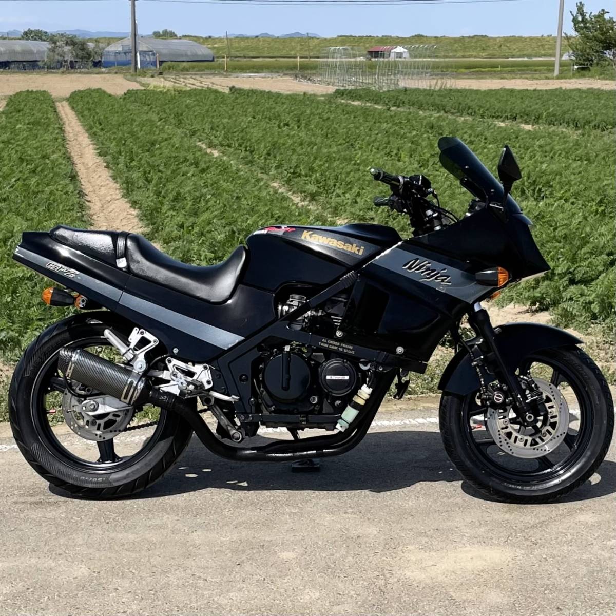 GPZ400R 実動 書類付き ZX400D 昭和63年 絶版 旧車 カスタム カワサキ 検 GPZ FX GSX FZR ZXR NS CB CBX CBR VFR RVF FW ZX-4 ...