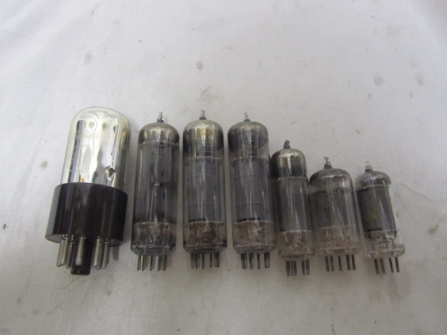 Yahoo!オークション - TOSHIBA 東芝 真空管 930 6R-P15 5R-K16 6AR5 ...