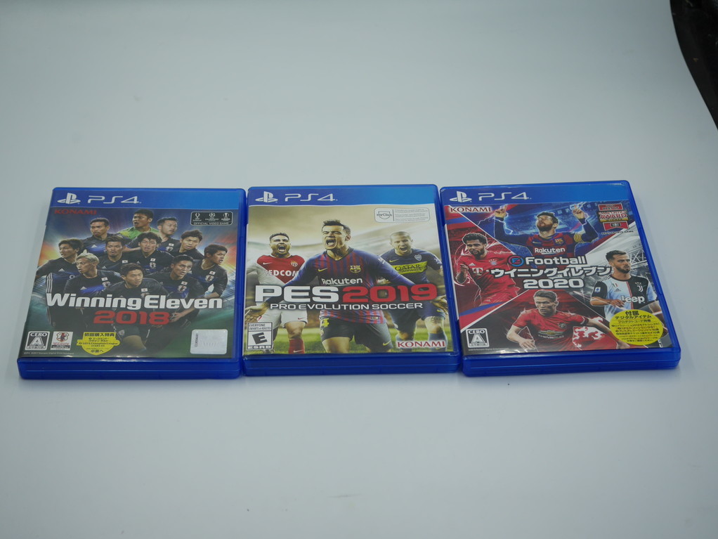 ソニー PS4用 コナミサッカーゲーム3本まとめ ウイニングイレブン PES 2018 2019 2020(PS4ソフト)｜売買されたオークション情報、yahooの商品情報をアーカイブ公開 ...