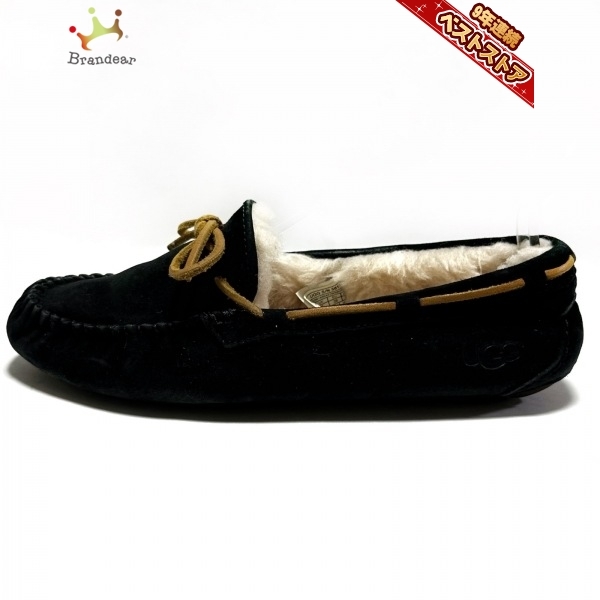 Yahoo!オークション - アグ UGG シューズ 25 5612 ムートン 黒×ブラウ...