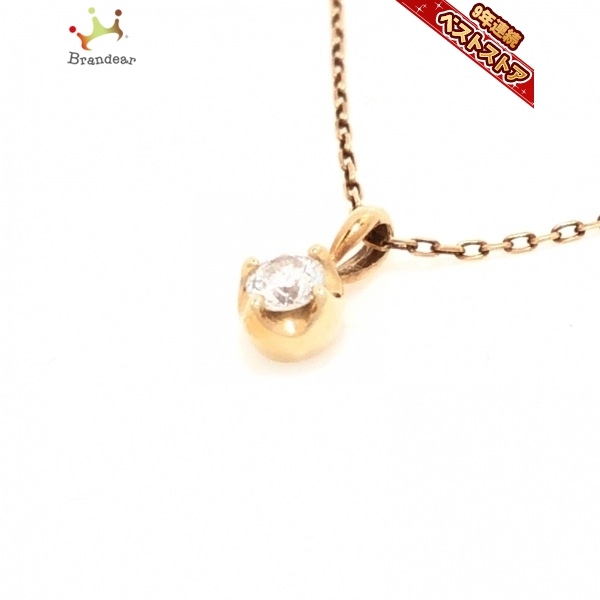 Yahoo!オークション - ヴァンドーム青山 VENDOME ネックレス - K10PG×...