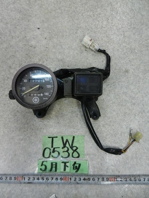 Yahoo!オークション - 0538 DG09J TW225 メーター スピードメーター 80...