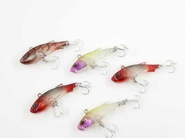 メバルプラグ マイクロバイブ VIB 3.8g 35mm シンキング 3色5個セット 取置同梱可 メバル メバリング メッキ カマス 五目 AZON 0(バイブレーション)｜売買された ...