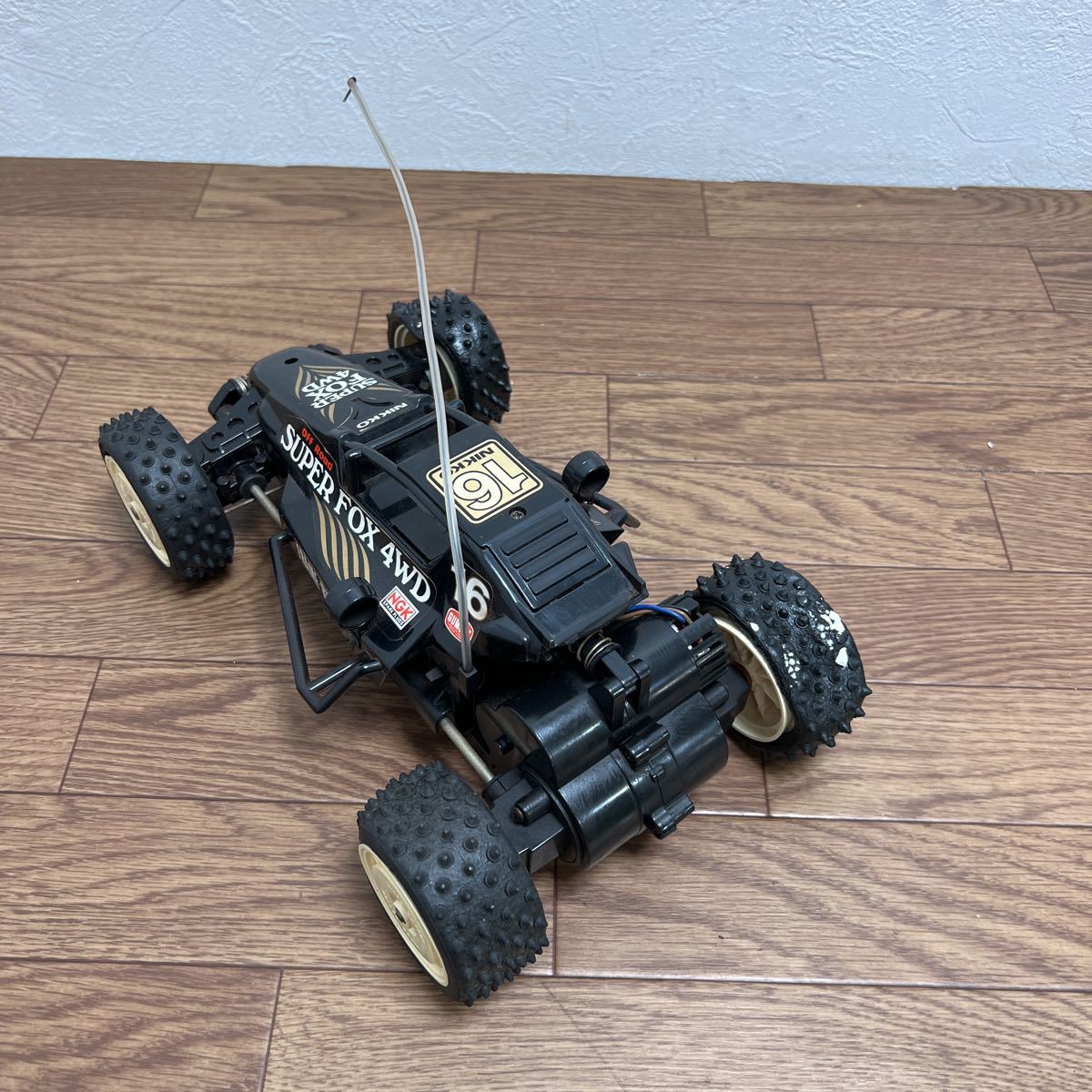 D503 NIKKO ニッコー1/14 SUPER FOX 4WD スーパー フォックス 4WD フレームバギー 車 ラジオコントロール ラジコン ジャンク品(完成品（電動）)｜売買された ...