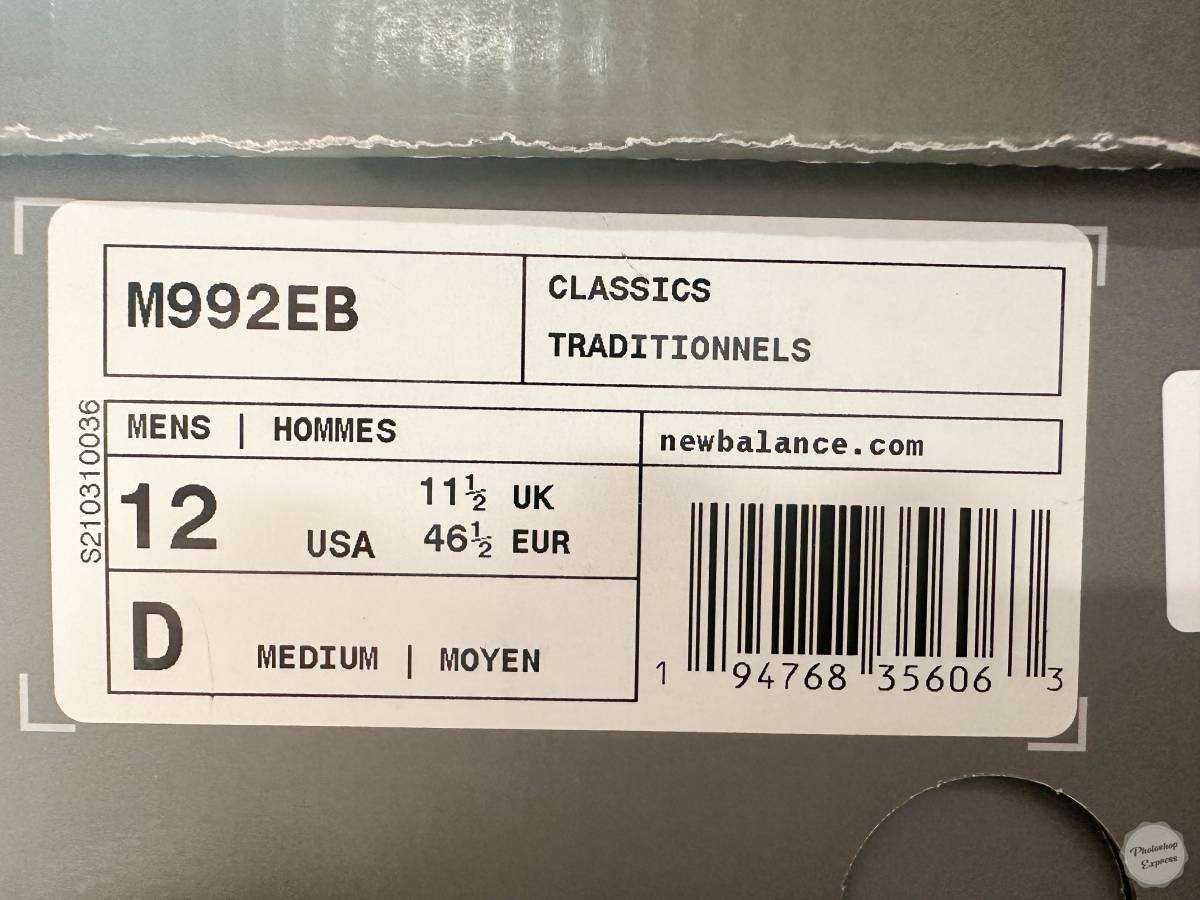 Yahoo!オークション - NB M992 EB ブラック ウイズ D (やや細い) 30.0c...