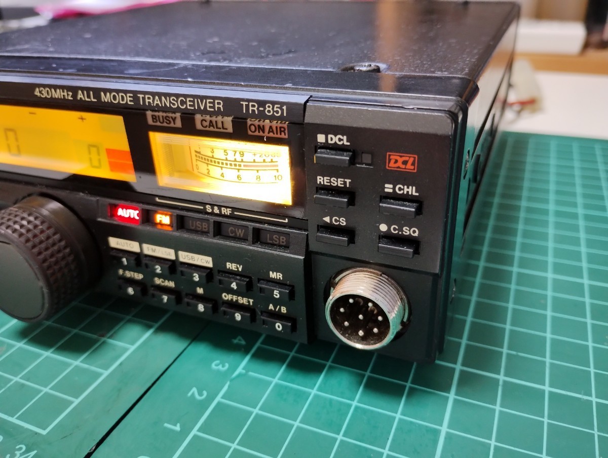 Yahoo!オークション - KENWOOD TR851 10W 電解コンデンサ交換 整備品 4...