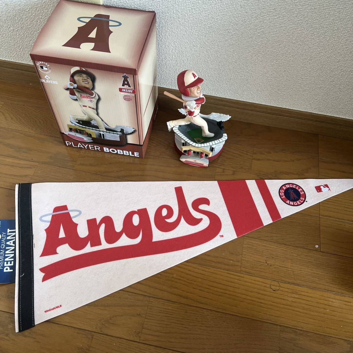 322個限定 大谷翔平 シティコネクトボブルヘッド+ペナント MLB 322個限定 大谷翔平 シティコネクトボブルヘッド+ペナント MLB