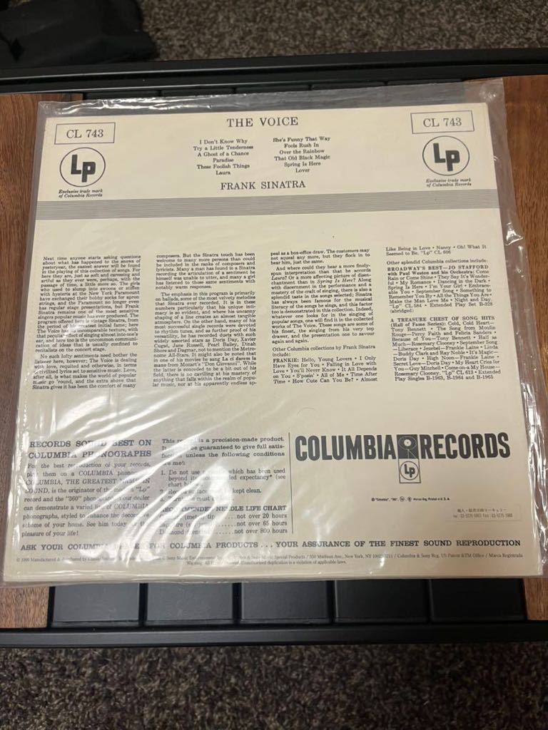 Yahoo!オークション - FRANK SINATRA/THE VOICE (US LP/180g/Sealed)