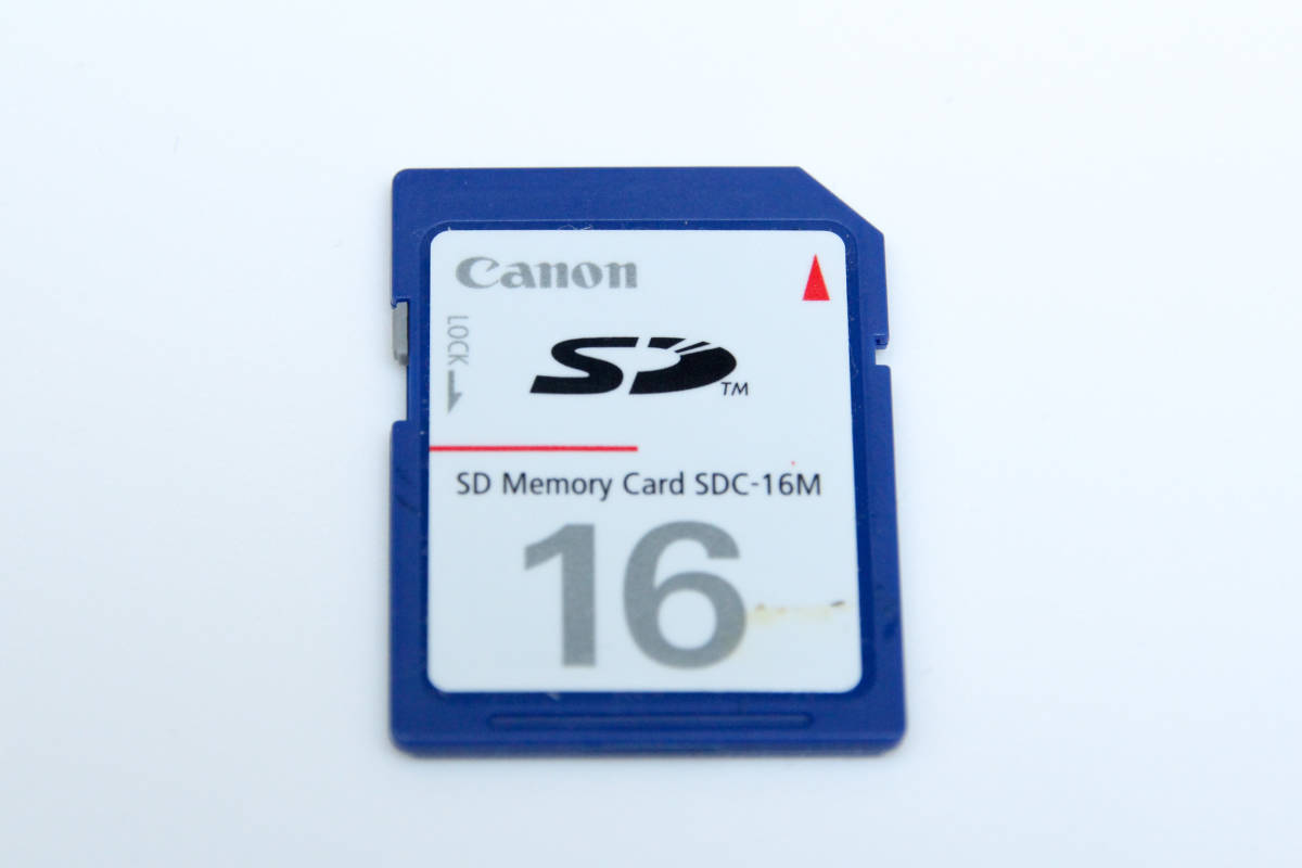Yahoo!オークション - 16MB SDカード キヤノン Canon