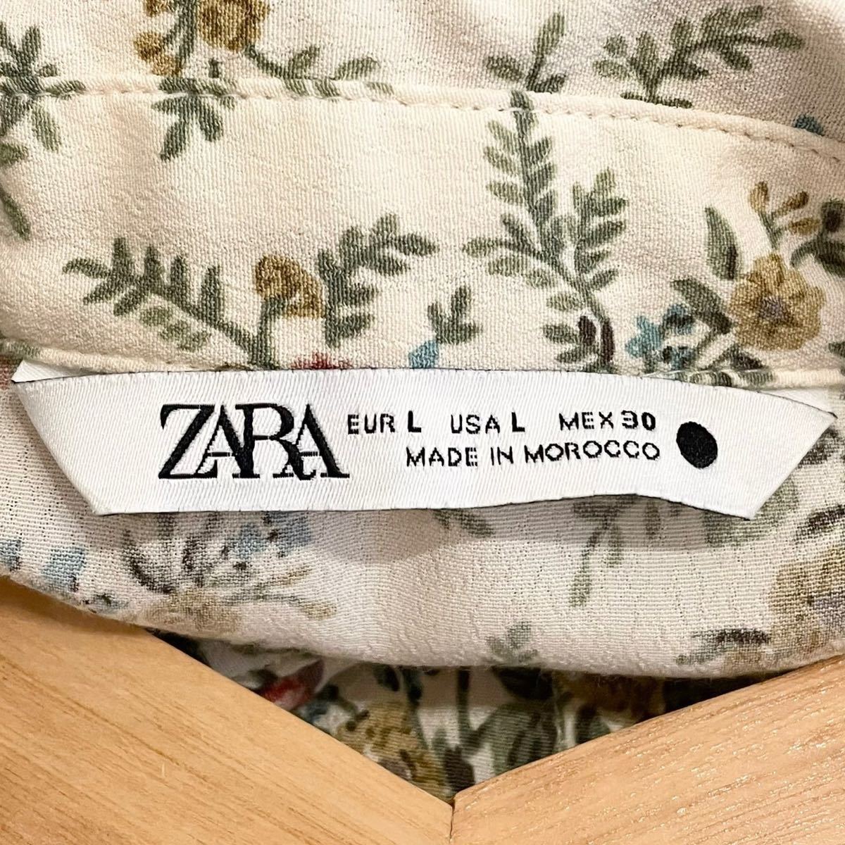 Yahoo!オークション - 大きいサイズ 対応 未使用級 ザラ ZARA 超マキシ...