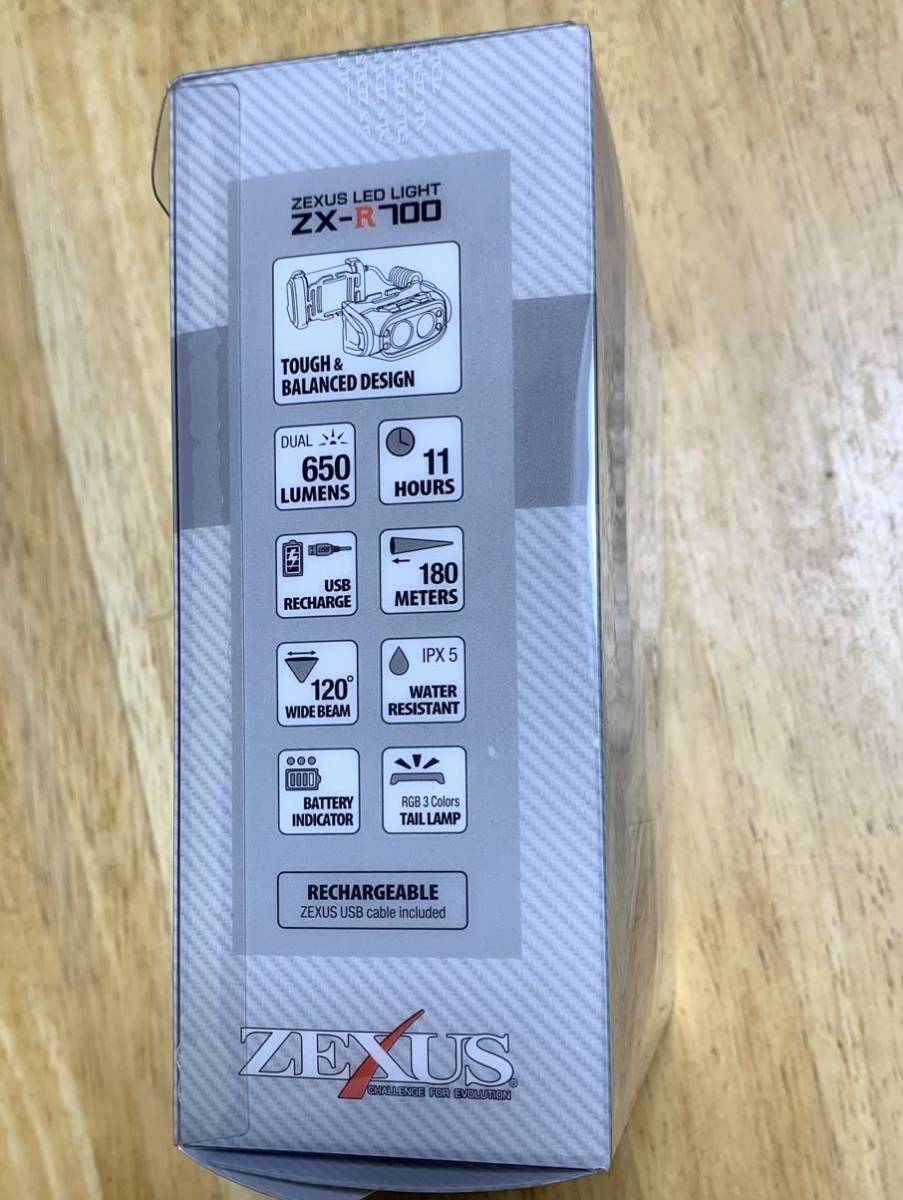 Yahoo!オークション - ZEXUS ZX-R700 充電式 LEDヘッドライト USB