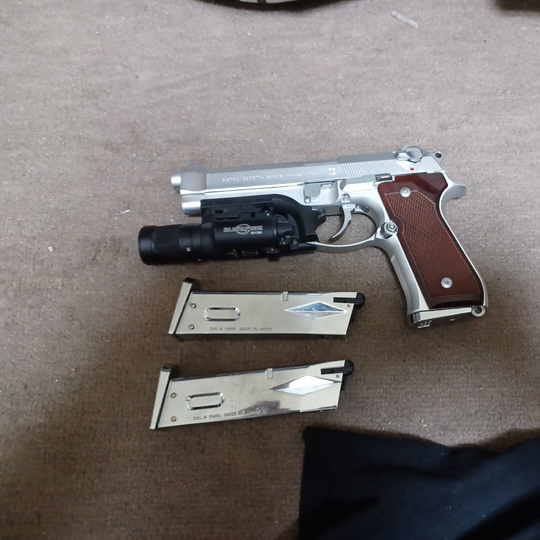 Yahoo!オークション - 東京マルイM9A1カスタムM92F試用