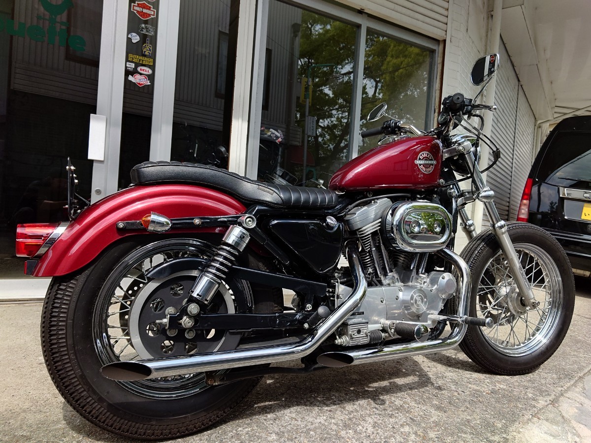Yahoo!オークション - Harley Davidson XLH883 100th 貴重なエボスポー...