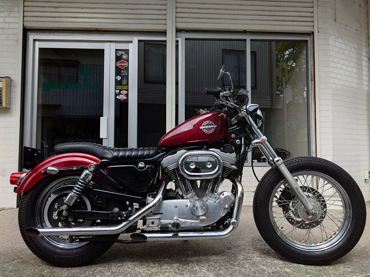 Yahoo!オークション - Harley Davidson XLH883 100th 貴重なエボスポー...