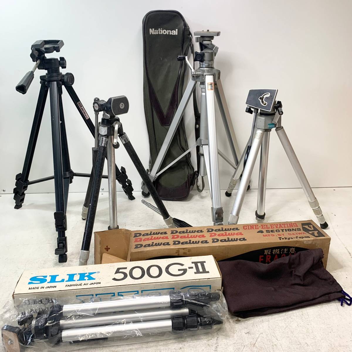 Yahoo!オークション - SE14 カメラ 三脚 SLIK 500G-II VDE-203 Daiwa V...