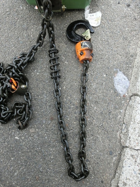 Yahoo!オークション - 3AあS 日立 モートルブロック 電動チェーンブロ...