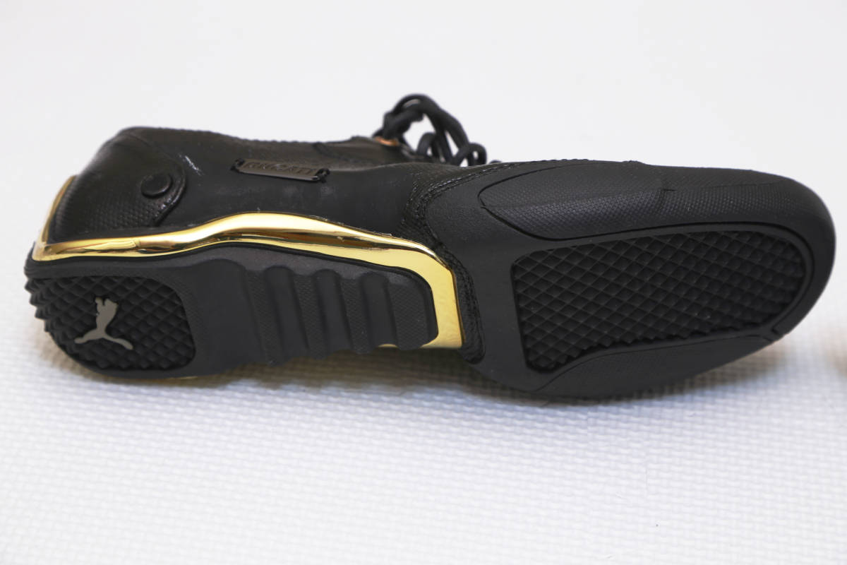 PUMA DUCATIコラボ ライディングシューズ 黒金 28cm UK9 US10 PUMA DUCATIコラボ ライディングシューズ 黒金 28cm UK9 US10