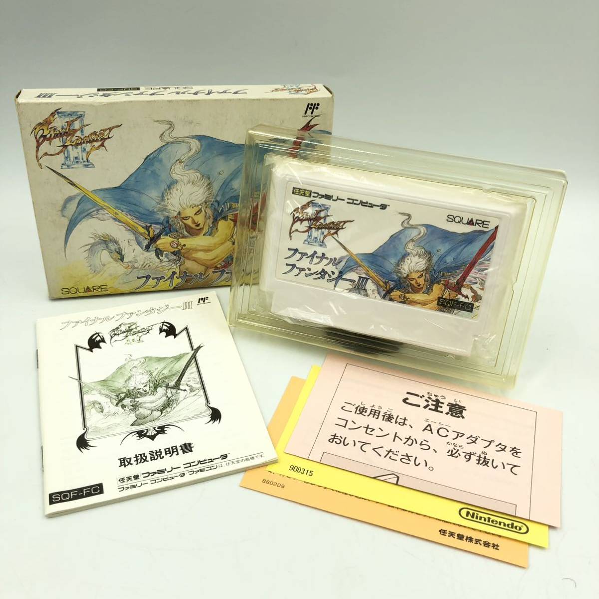 Yahoo!オークション - 5.24KIa-16起動未確認 Final Fantasy Ⅲ ファミ...