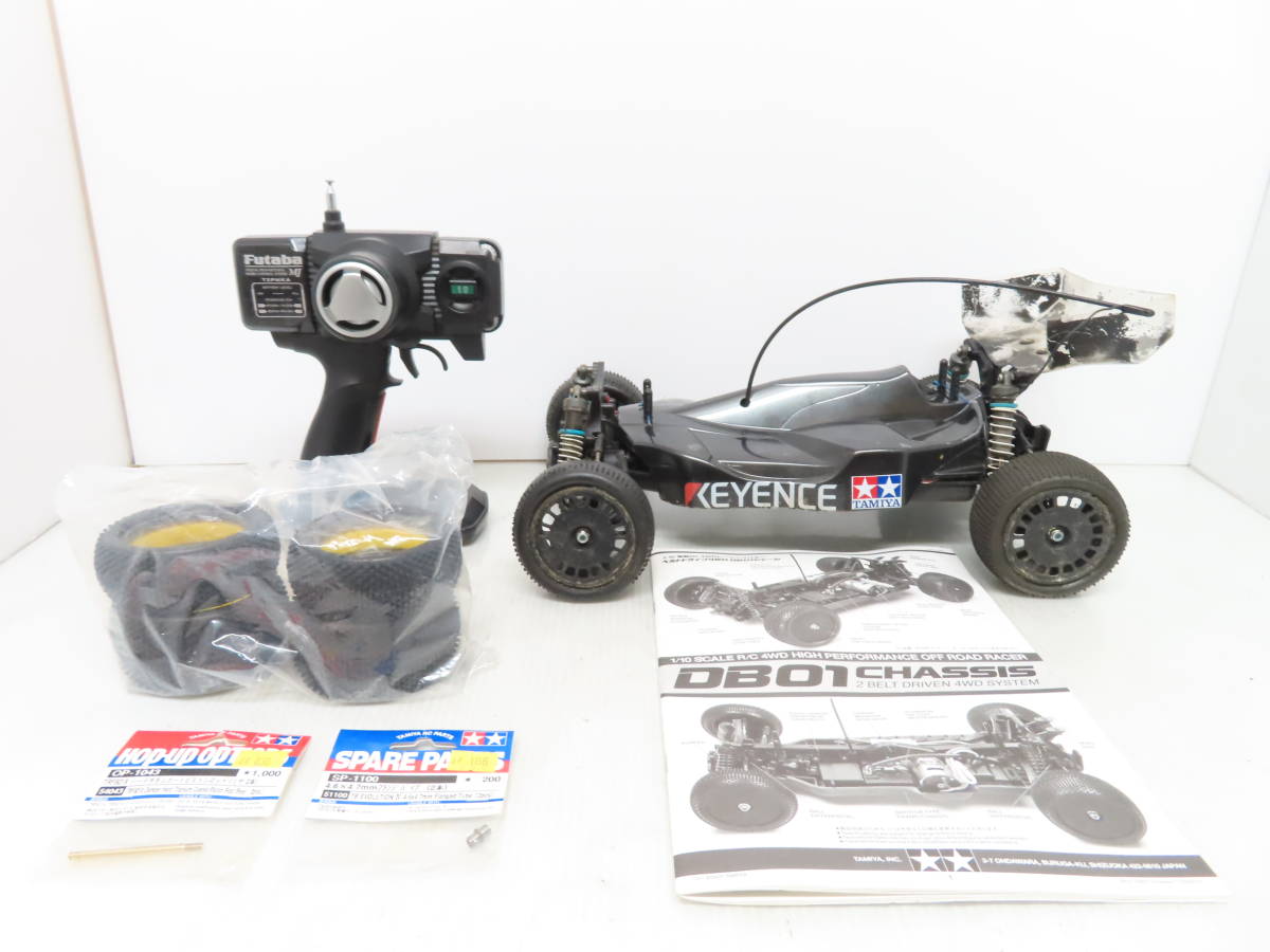 タミヤ TAMIYA 1/10 電動RC 4WDレーシングバギー DB01シャーシ キーエンス アンプ モーター サーボ 受信機 ラジコン 完成品(田宮模型)｜売買されたオークション情報 ...