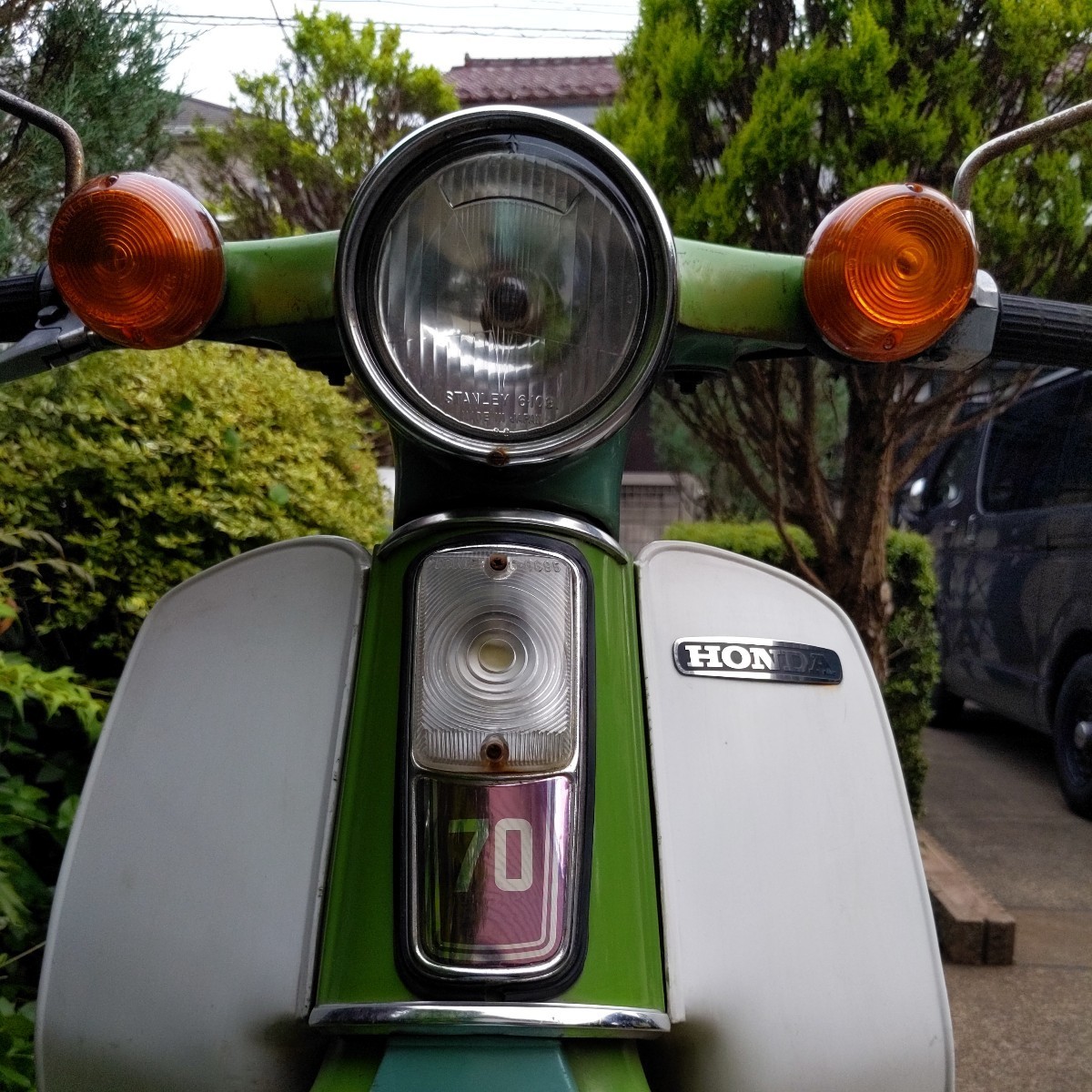 Yahoo!オークション - 行灯カブ C70 旧カブ スーパーカブ かもめカブ