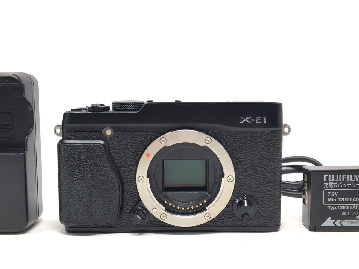 FUJIFILM X-E1 ボディ ブラック 富士フイルム ミラーレス カメラ(富士フイルム)｜売買されたオークション情報、yahooの商品情報をアーカイブ公開 - オークファン（aucfan ...