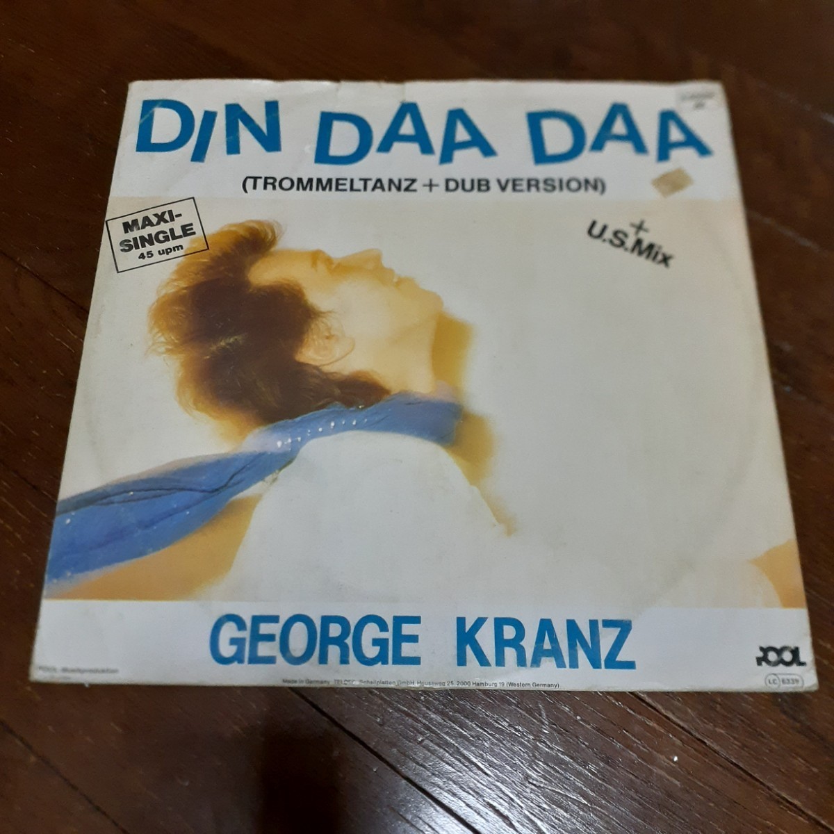 Yahoo!オークション - GEORGE KRANZ / DIN DAA DAA (TROMMELTANZ + DUB...