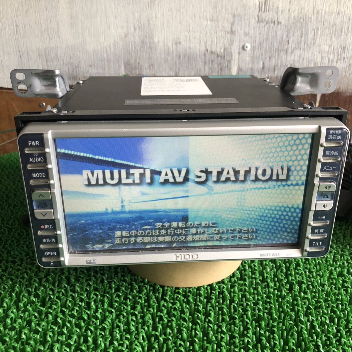 Yahoo!オークション - トヨタ純正HDDナビ NHDT-W55 AZR60から取り外し ...