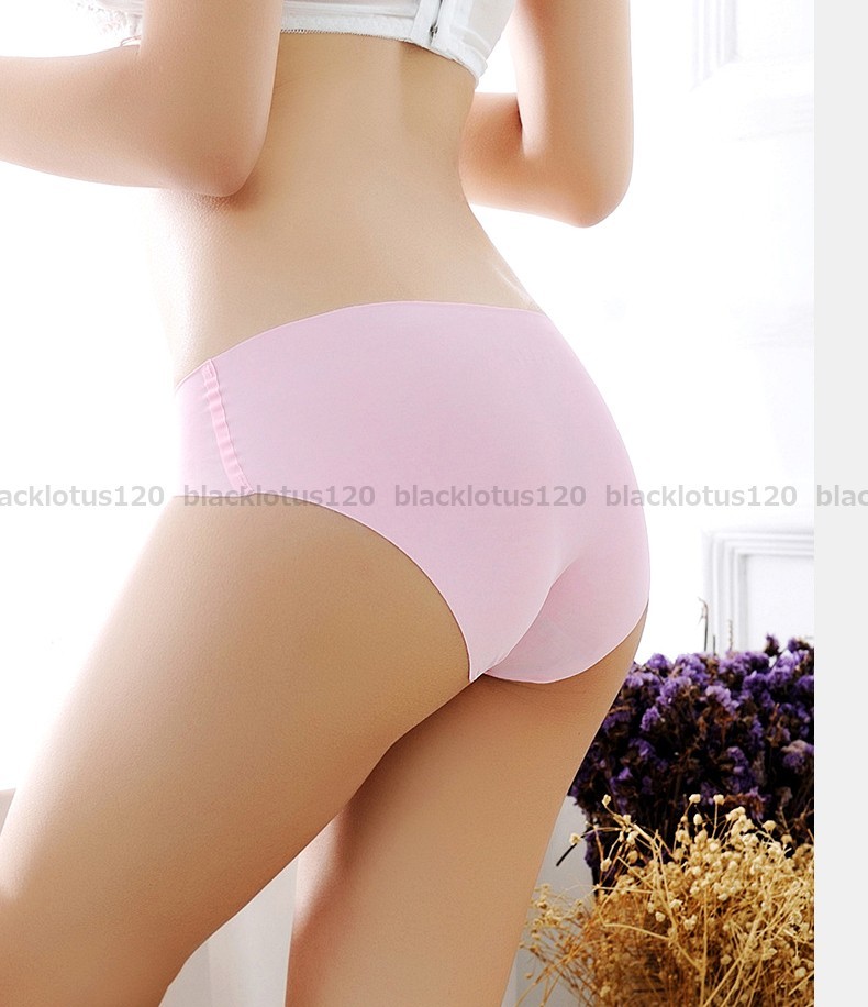 Yahoo!オークション - 極薄 アイスシルク ノーライン パンティーショー...