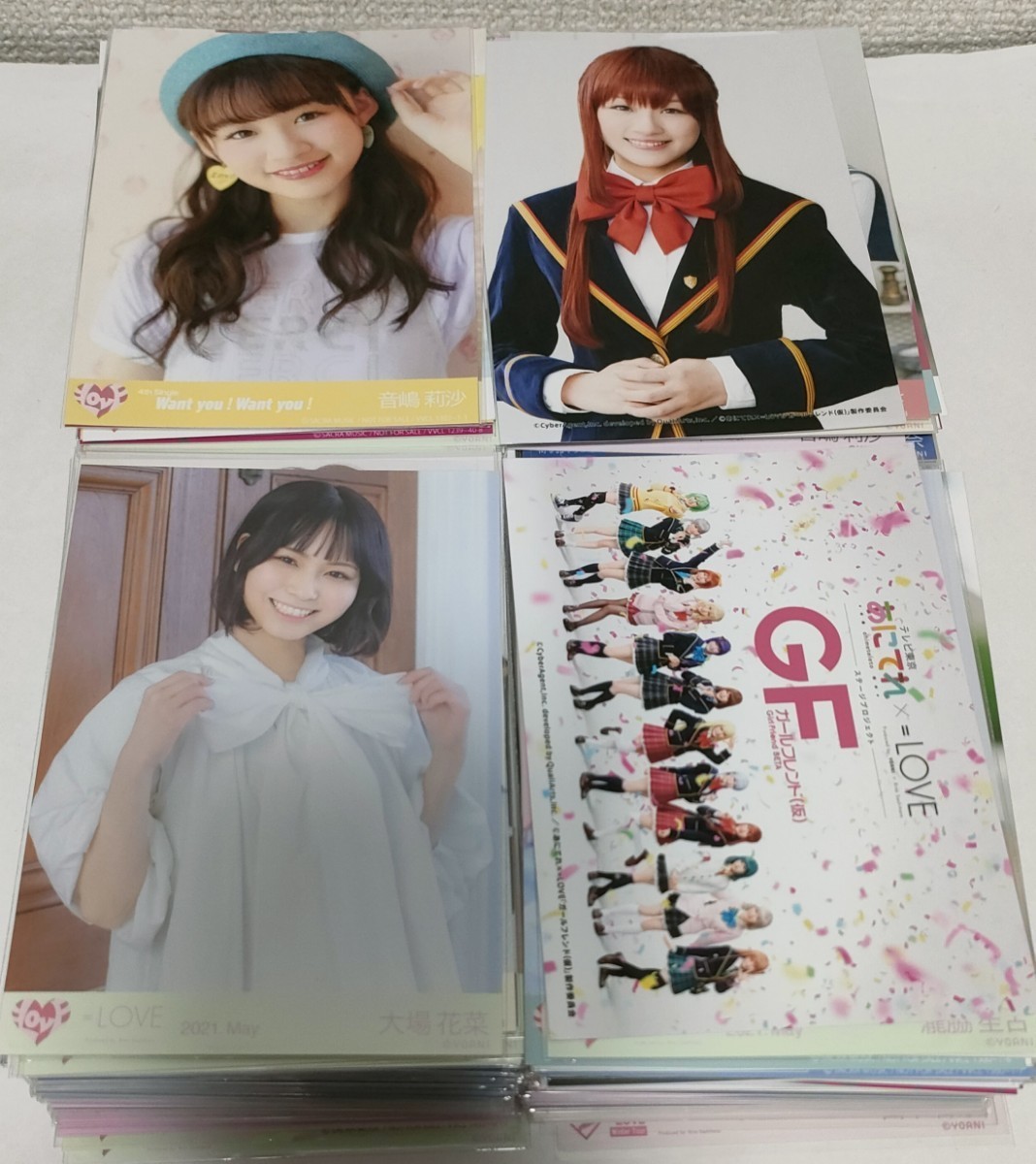 代購代標第一品牌－樂淘letao－=LOVE 生写真約480枚 イコラブ ブロマイド グッズ 指原 大谷映美里 大場花菜 音嶋莉沙 齋藤樹愛羅 佐々木舞香 髙松瞳 瀧脇笙古 野口衣織