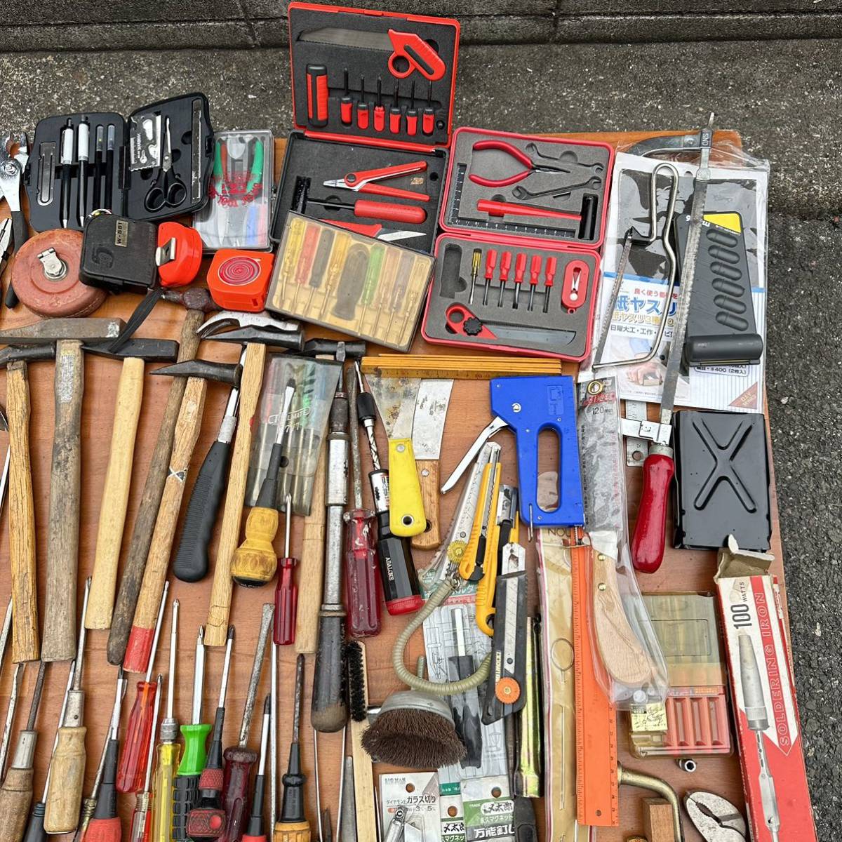 Yahoo!オークション - 230609-78 30キロ以上 まとめ売り 手道具 工具セ...