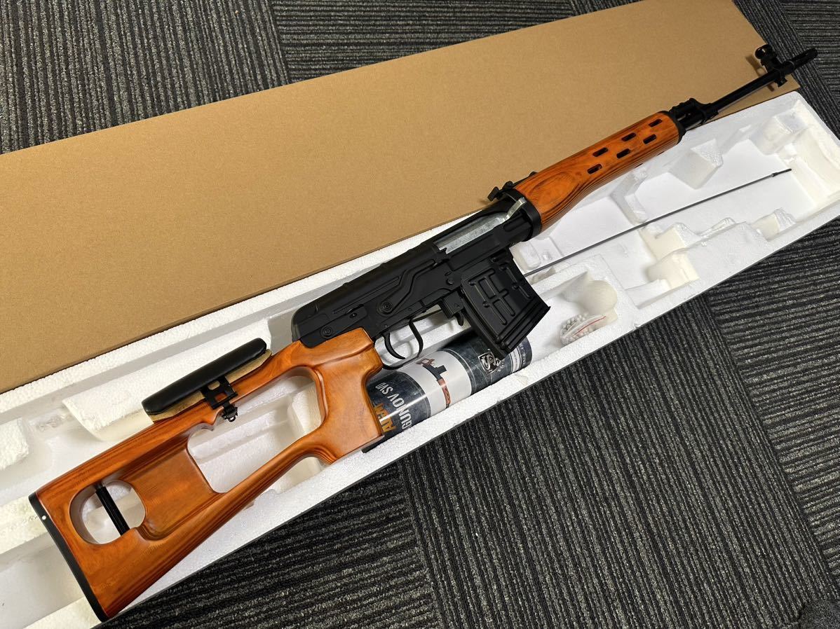 Yahoo!オークション - Dragunov/ドラグノフ SVD ボルトアクションライ...